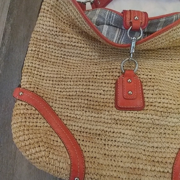 Coach | Bags | Coach Straw Bag | Poshmark
